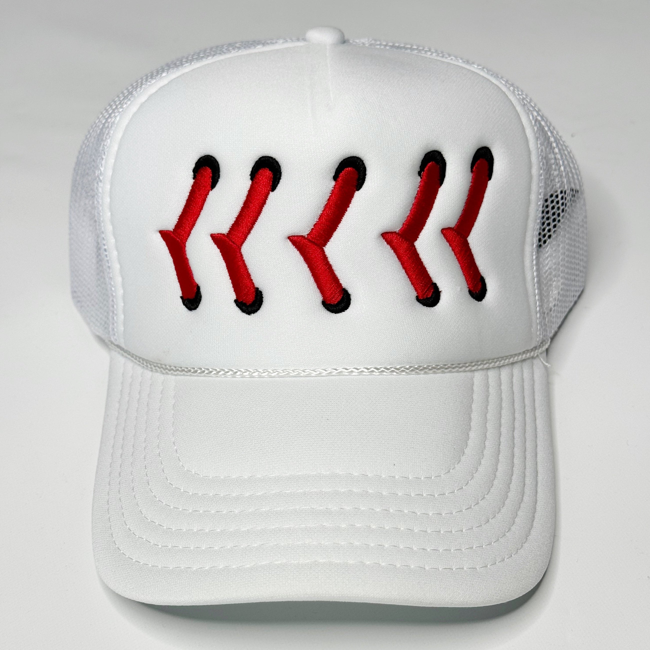 Baseball Stitch Trucker Hat