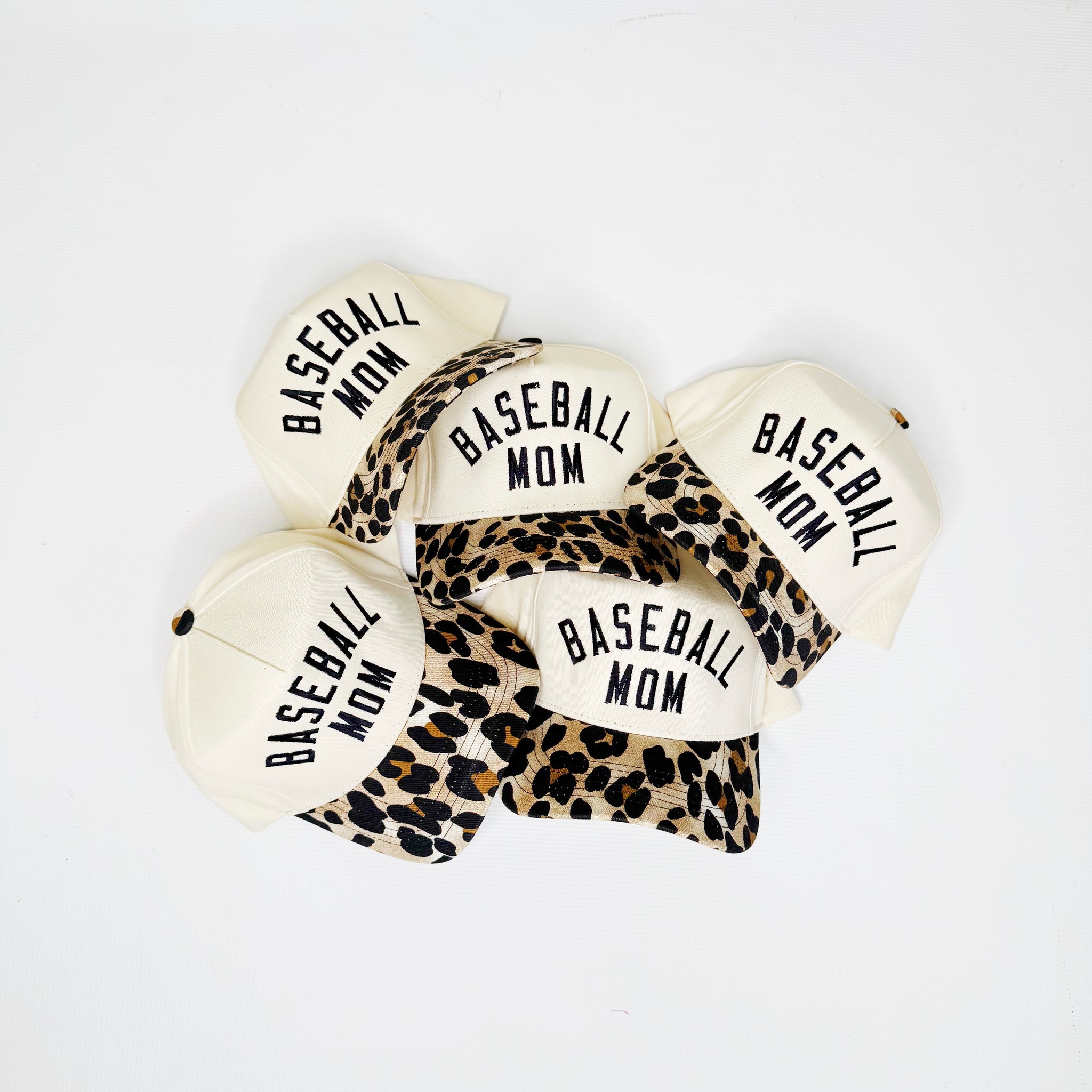 Baseball Mom Leopard Hat-Pre Order