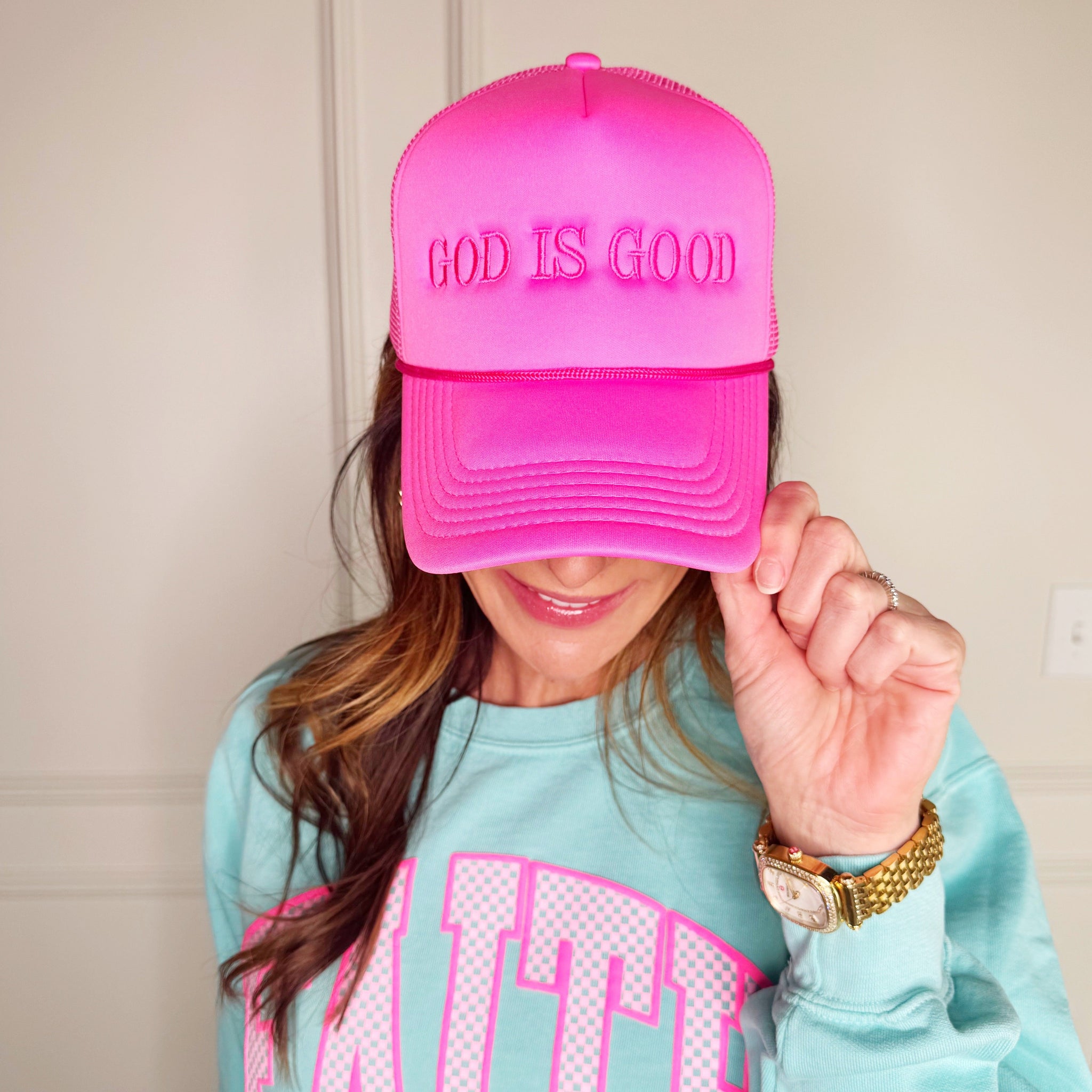God is Good Trucker Hat