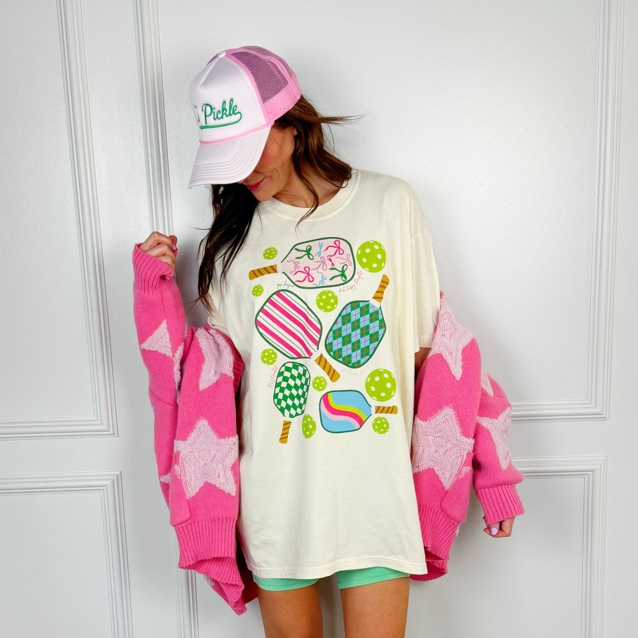 Pickleball Collage Tee