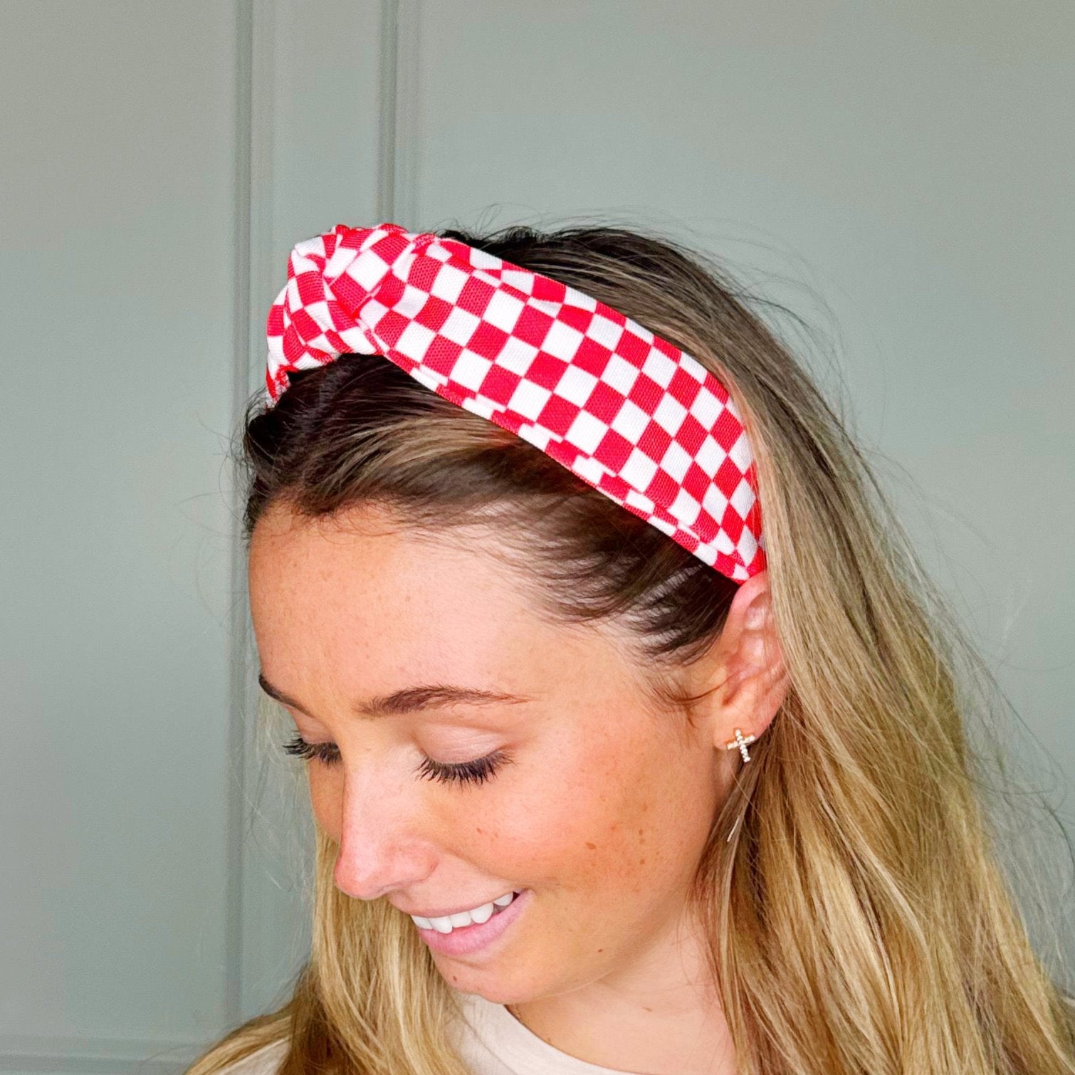Checkered Headbands